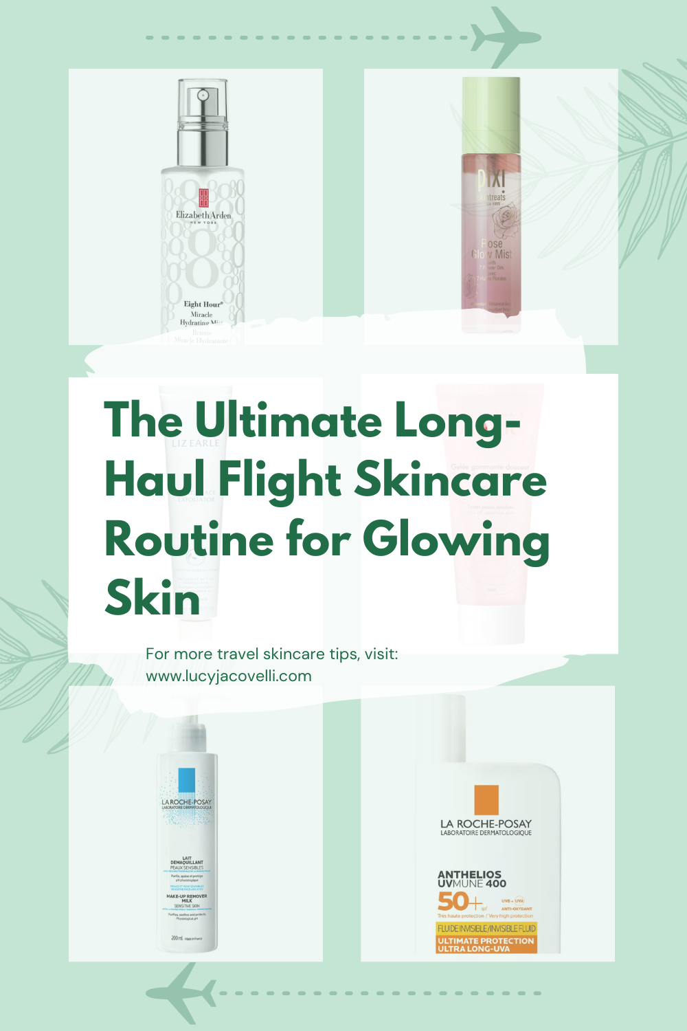 The Ultimate Long-Haul Flight Skincare Routine for Glowing Skin